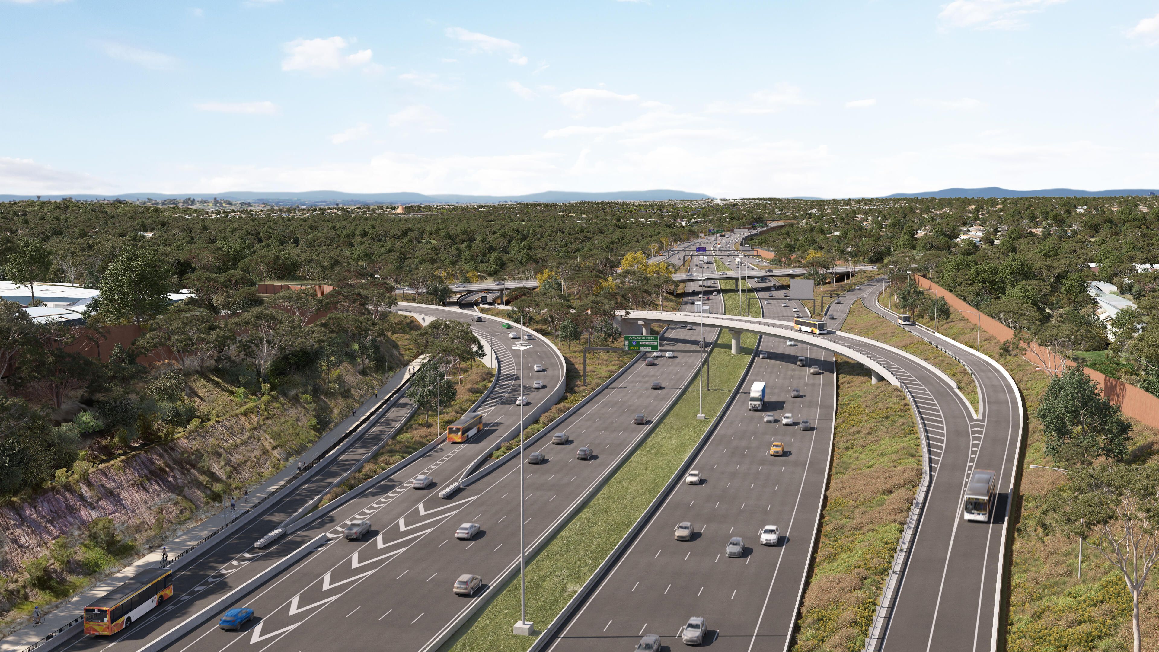 Getting on with the Eastern Freeway upgrades: Hoddle to Burke Alliance awarded contract to ...